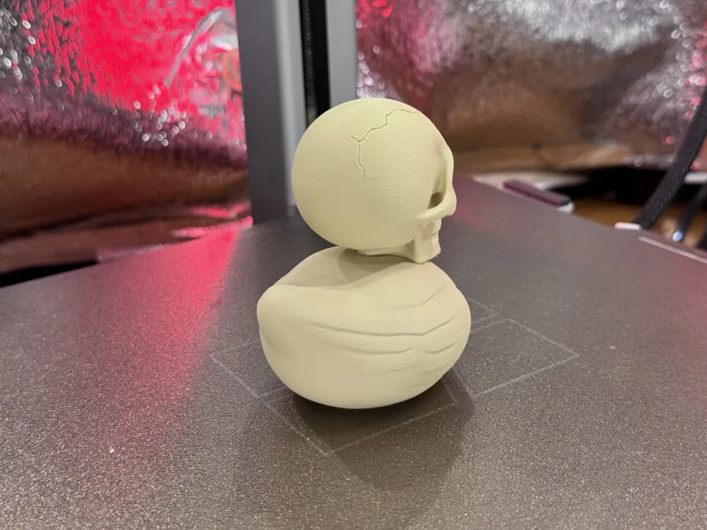 SKULL DUCK - Free 3D Print Model - MakerWorld