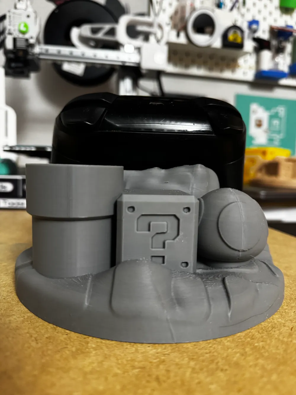 Nintendo Switch Pro Controller Stand Super Mario - Free 3D Print Model ...