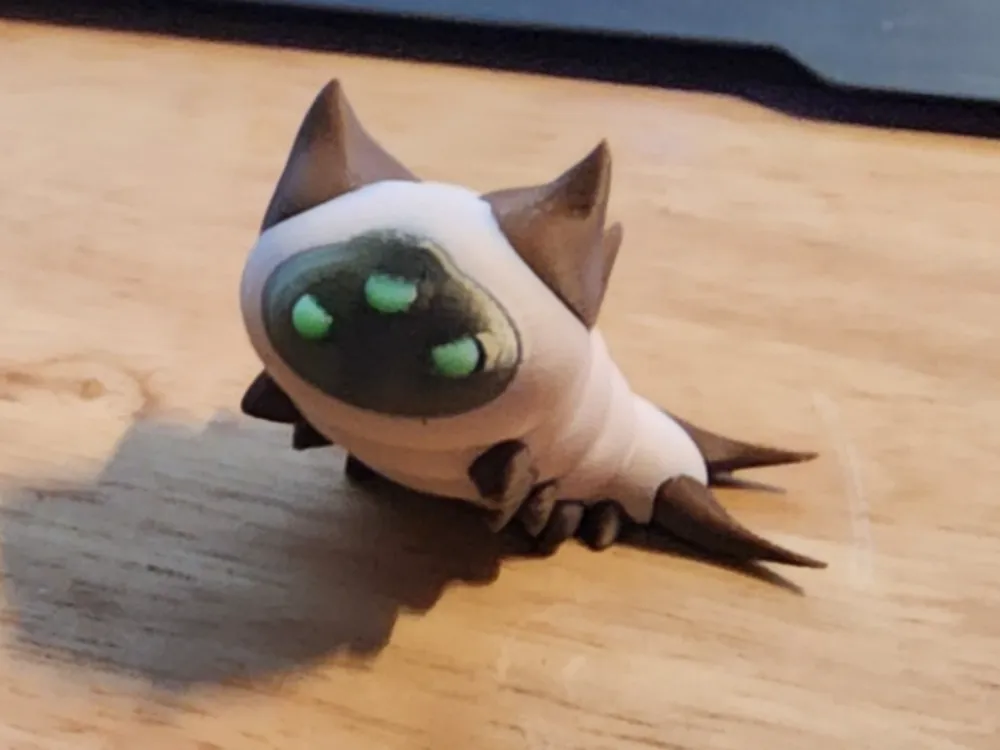 Chibi Hive Worm Color Remixed by Grimm331 - MakerWorld