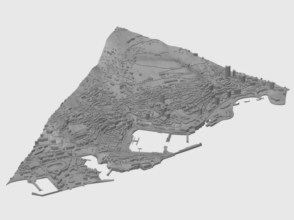 Monaco 3D Miniature (Large) by jarvizar - MakerWorld