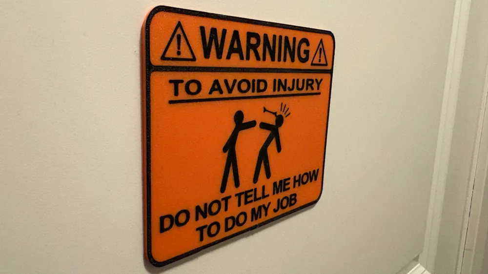 To Avoid Injury by Lappen - MakerWorld