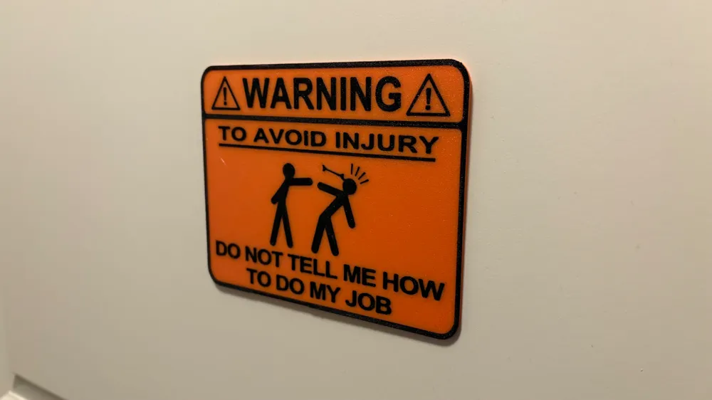 To Avoid Injury by Lappen - MakerWorld