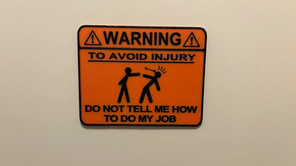 To Avoid Injury by Lappen - MakerWorld