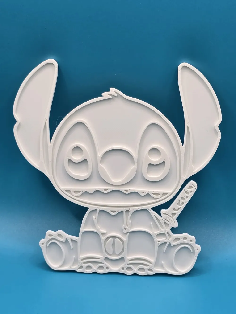 Stitch Deadpool Coloring Craft by Merilno3D MakerWorld: Download Free ...