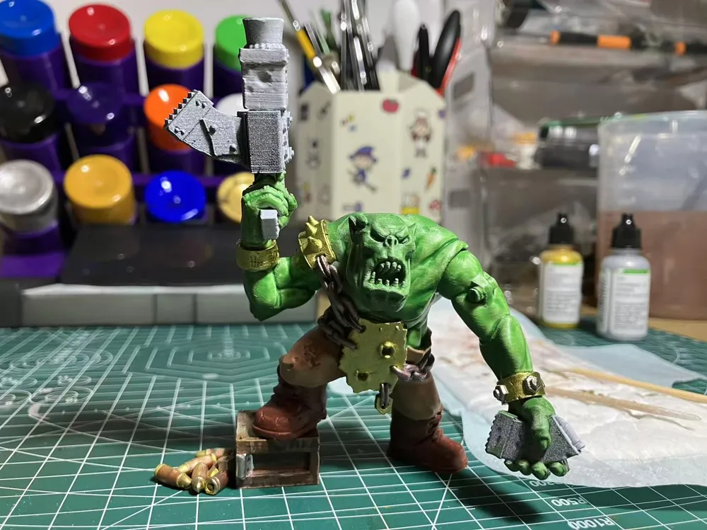 Warhammer 40K - Ork Boyz - Free 3D Print Model - MakerWorld