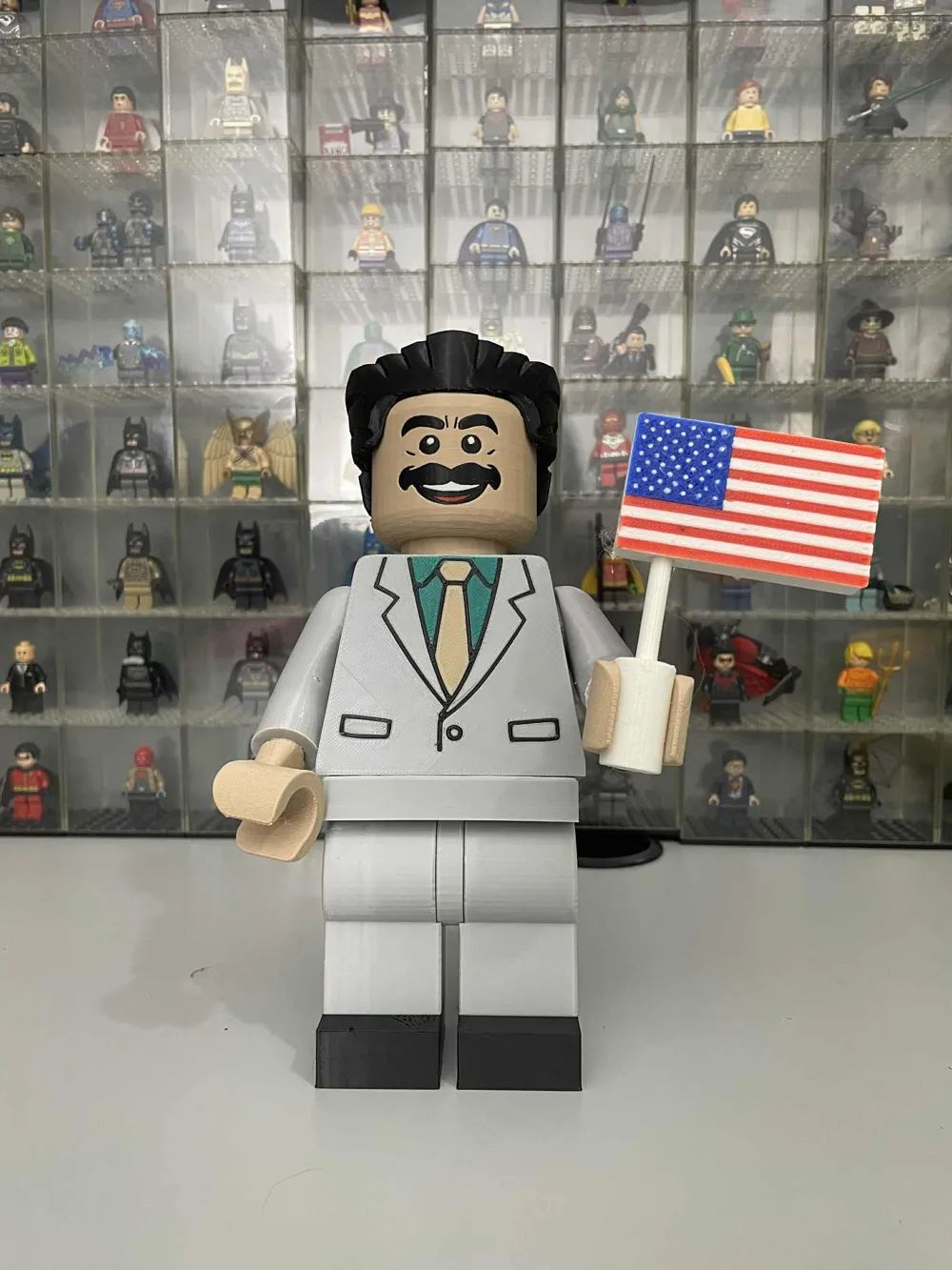 Big Brick Borat - Free 3D Print Model - MakerWorld