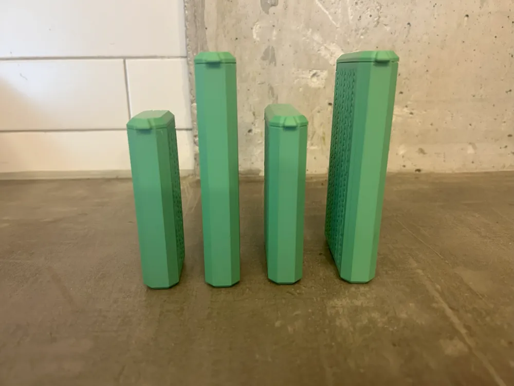 Cigarette Case Collection (PIP Snap) - Free 3D Print Model - MakerWorld