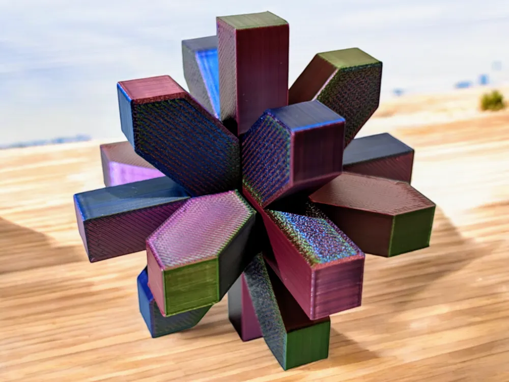 Kongming Lock 3D Puzzle Brain Teaser by Sanciio - MakerWorld