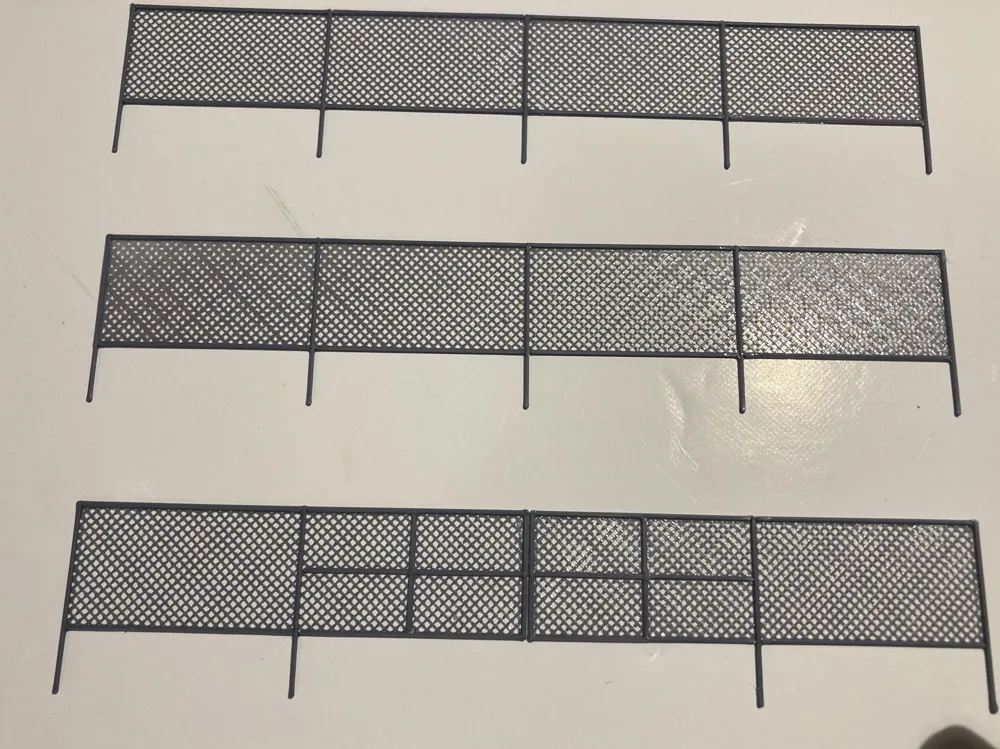 Chain Link Fence - HO Scale 1/87 by GW_196 MakerWorld: Download Free 3D ...