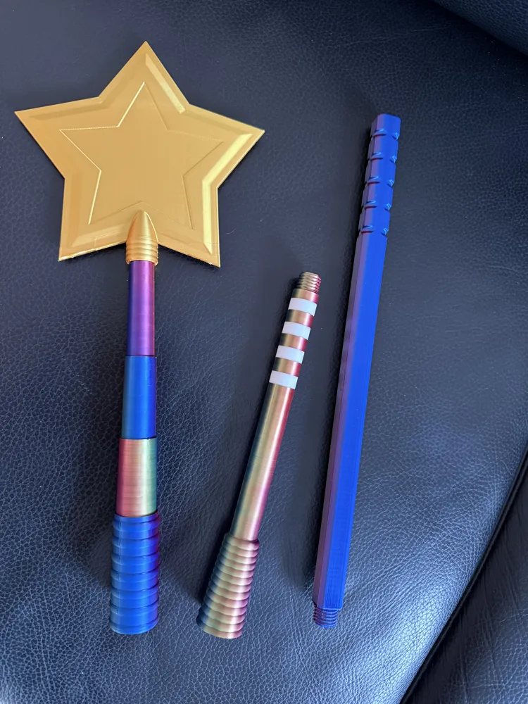 Expandable Magic Pay Wand Prank - Free 3D Print Model - MakerWorld