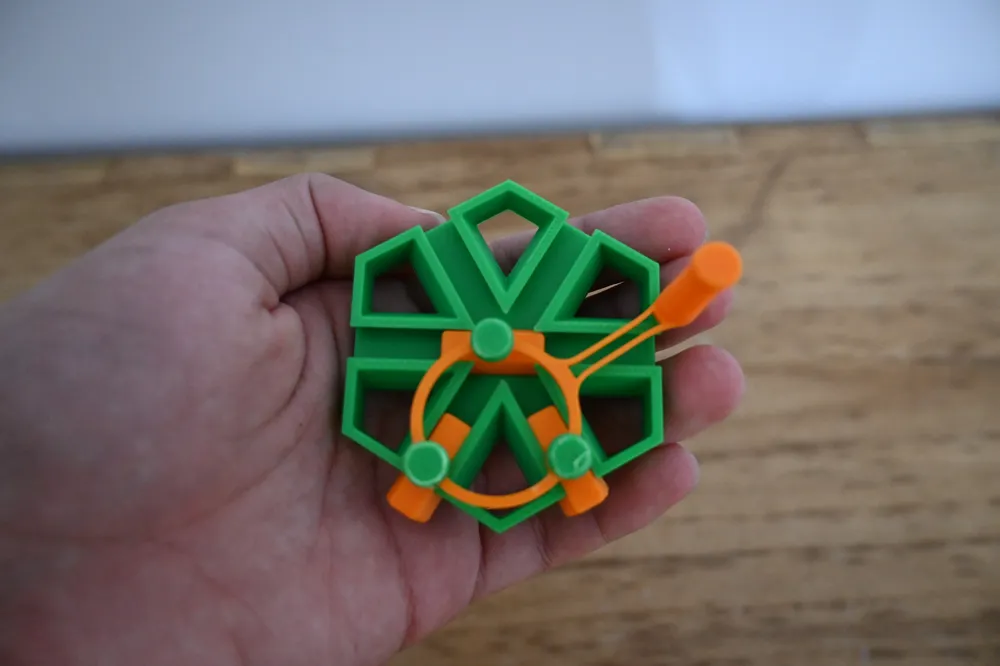 Trammel of Archimedes fidget - Free 3D Print Model - MakerWorld