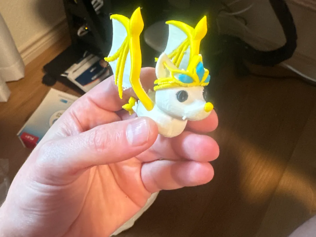 Fairy Bat Dragon - Free 3D Print Model - MakerWorld