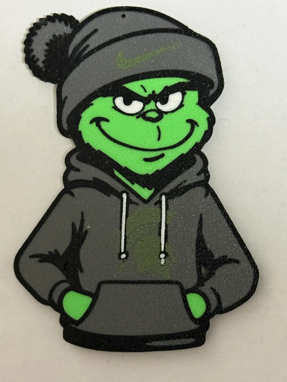 Grinch Ornament - Michigan State by NES 3D MakerWorld: Download Free 3D ...