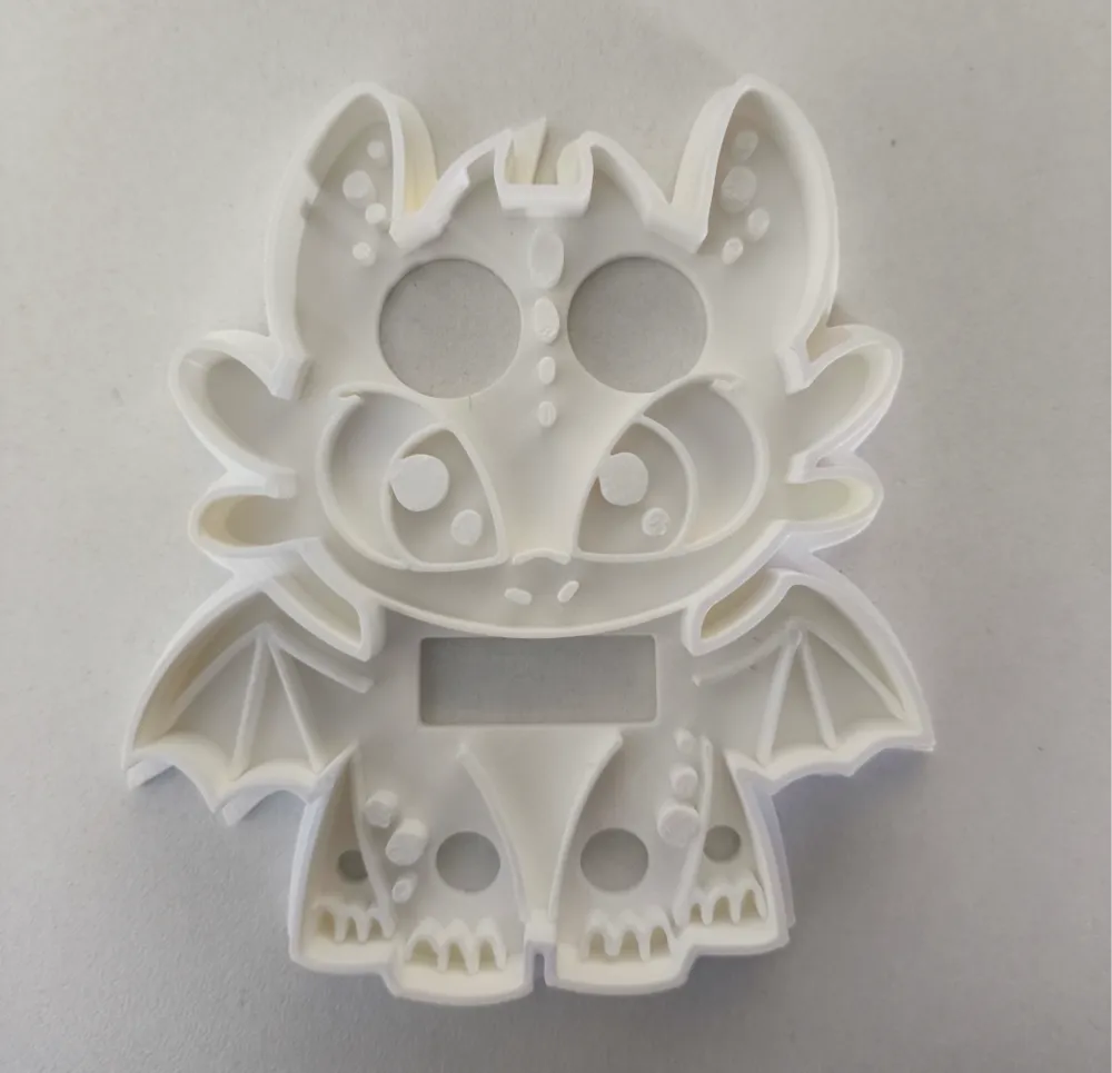 Toothless Cookie Cutter by Fallahir 3D - MakerWorld