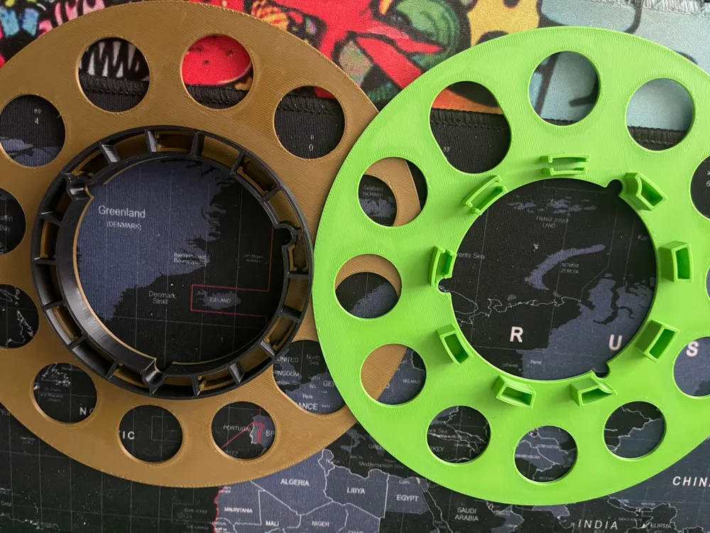 Reel2Reel empty spool 7in/18cm NAB - aka Sony -AMS by intommy - MakerWorld