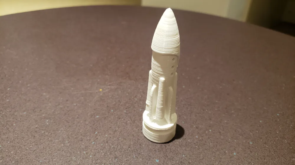 Small 1950's Rocket Ship by LEGEND28 - MakerWorld