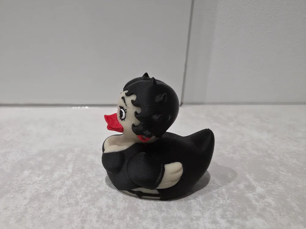 Betty Boop Duck, Actress Duck, Cruise Jeep Duck - Free 3D Print Model ...