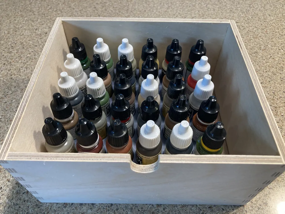 Model Paint Rack-Holder by GW_196 MakerWorld: Download Free 3D Models