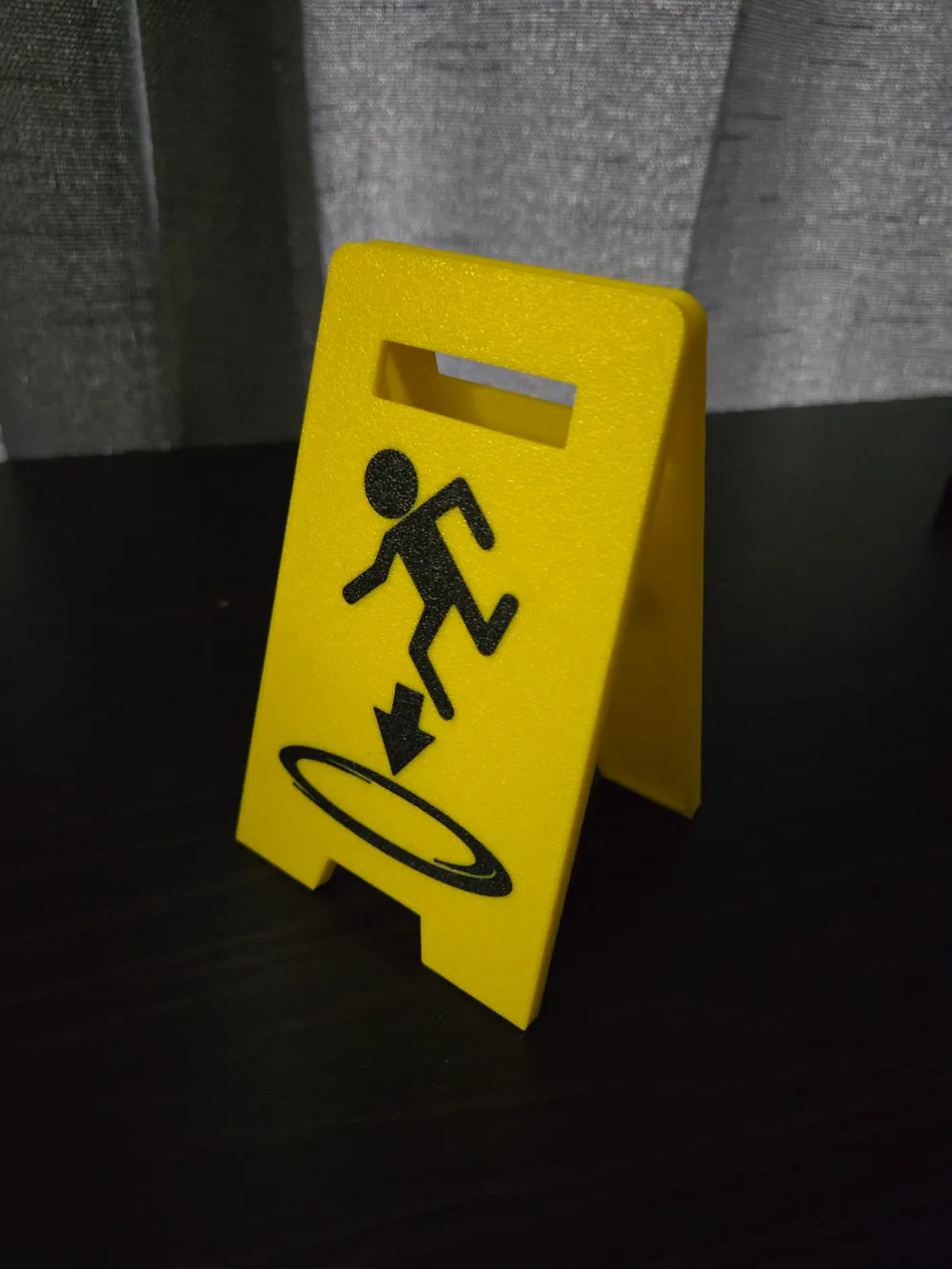 Portal Caution Signs - Multiple Versions - Hinged Remixed by Dat User O ...