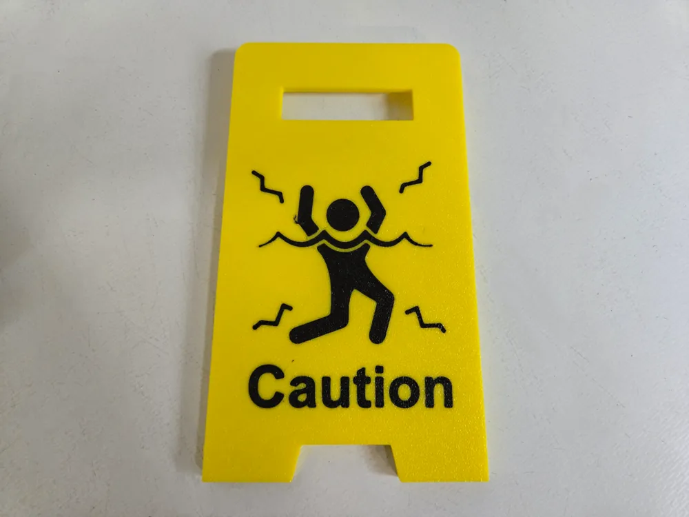 Portal Caution Signs - Multiple Versions - Hinged Remixed by Joey ...