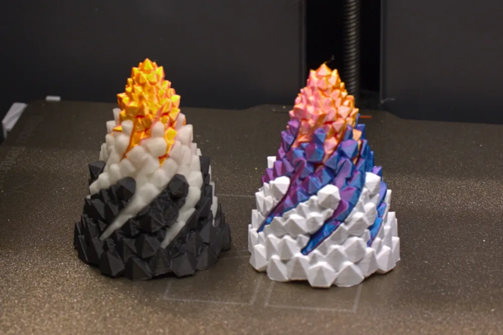 Triple Impossible passthrough crystal cone by Zonique2k MakerWorld: Download Free 3D Models
