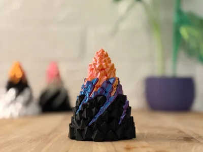 Triple Impossible passthrough crystal cone by Zonique2k MakerWorld ...