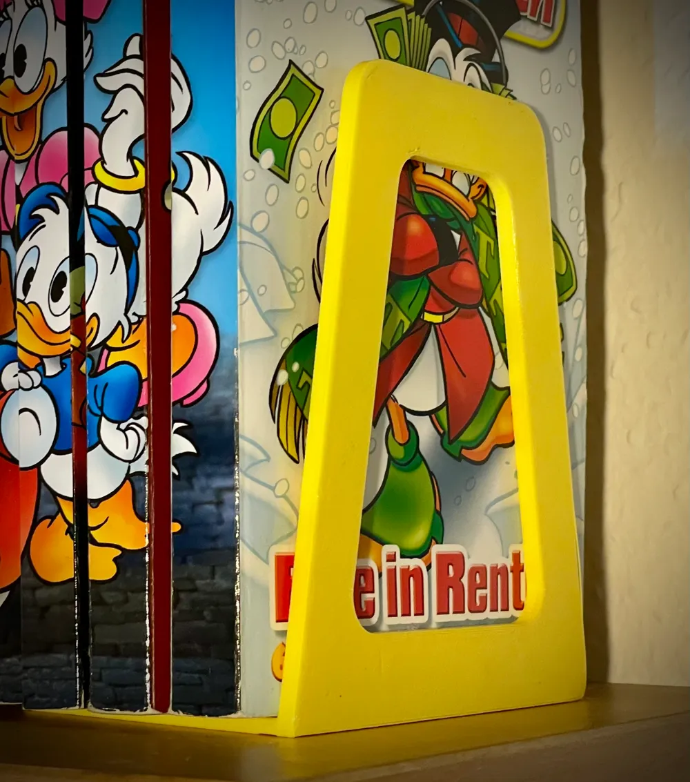 Minimalist Book Stand / Bookend / Book Support by agentluca MakerWorld ...