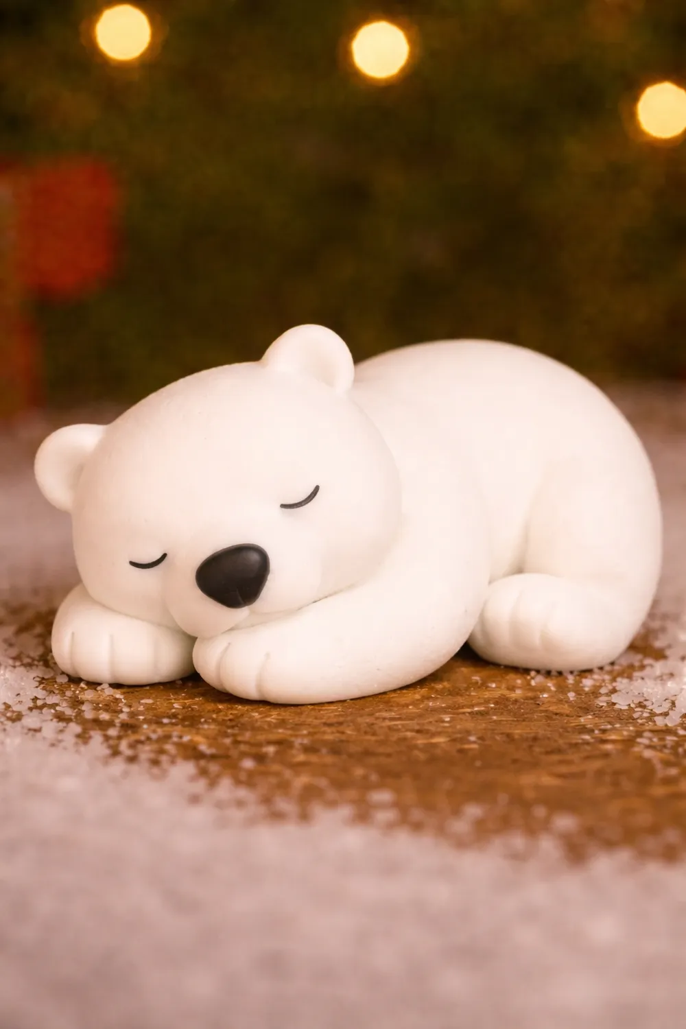 Christmas Polar Bear - Free 3D Print Model - MakerWorld