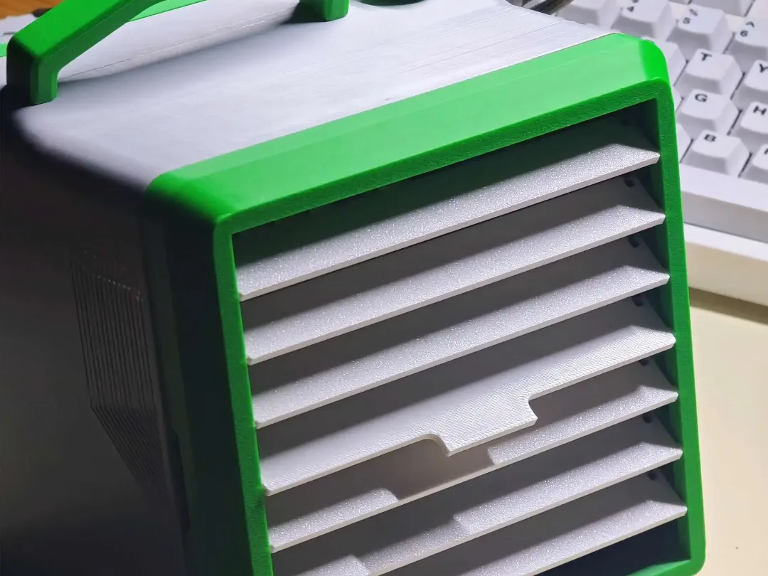 Adjustable fan blade desktop fan front cover - Free 3D Print Model ...