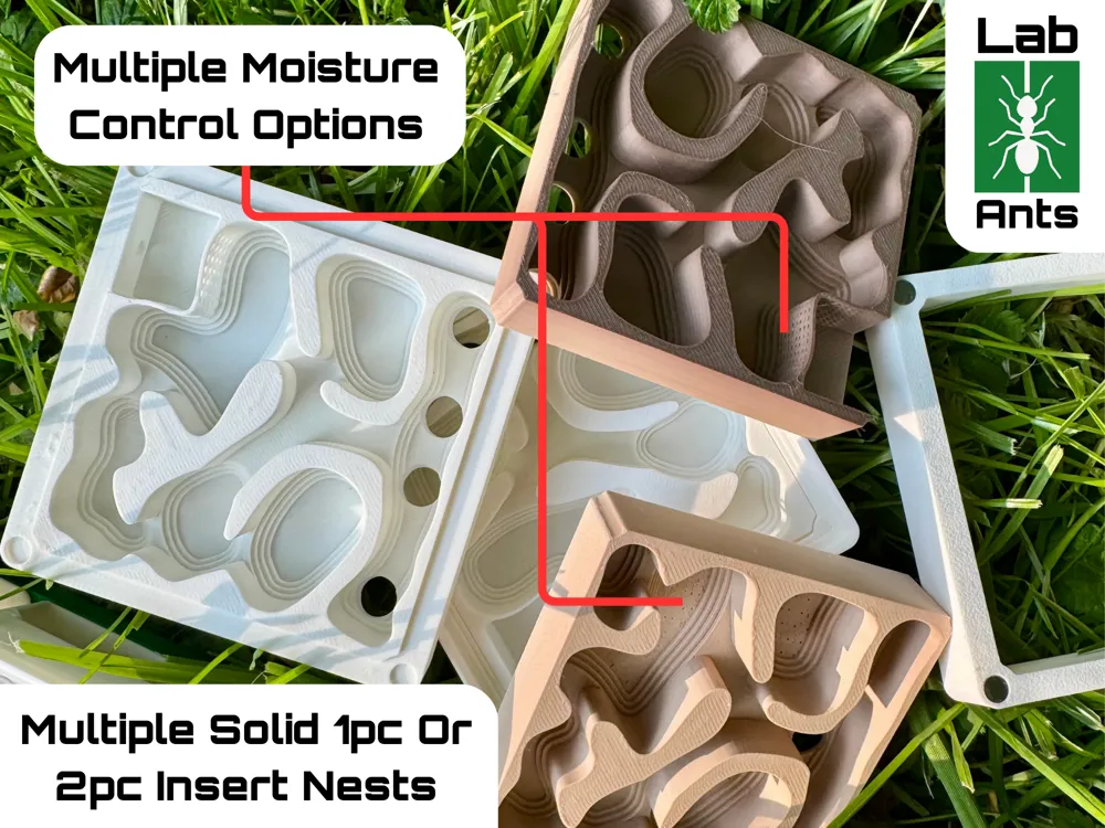 Lab Ants: A Modular Ant Formicarium by Galacticat MakerWorld: Download ...
