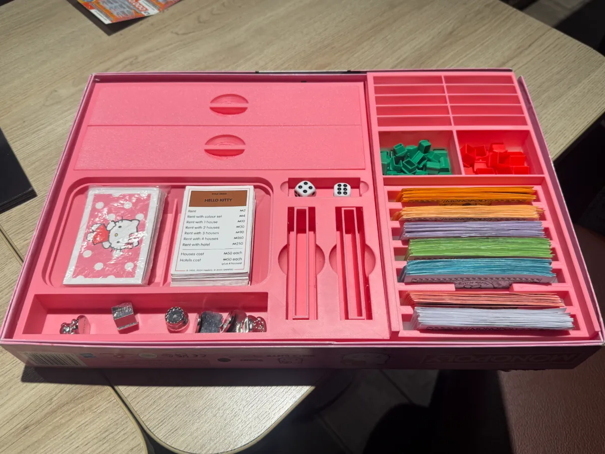 Juego de caja de Monopoly mejorado - Inserto de caja completo por The ...