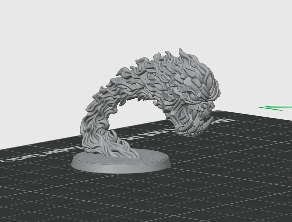 D&D Miniature - Pyromancer’s Fireball 1 - Free 3D Print Model - MakerWorld