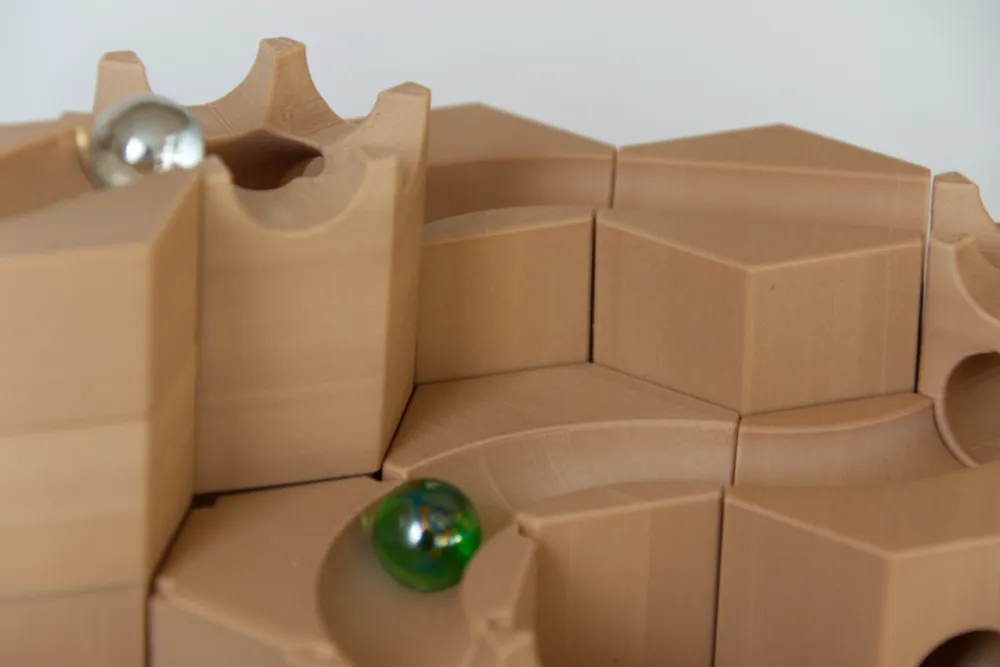 Marble Run V2 - Modular System - Free 3D Print Model - MakerWorld