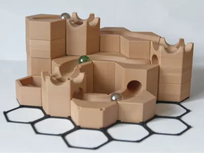 Marble Run V2 - Modular System by MakerVerse Designs - MakerWorld