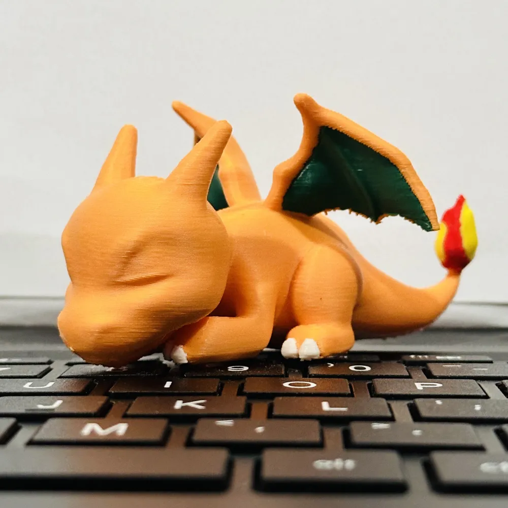 Sleeping Charizard: Snooze of a Dragon King by Varun - MakerWorld