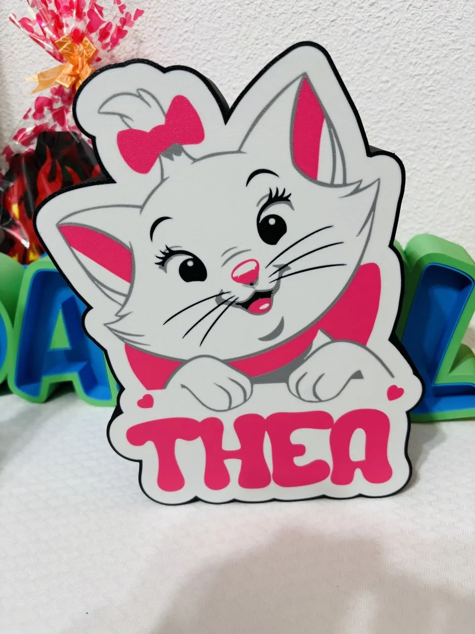 Aristocats Marie THEA Cat LED Lamp by andres_03 MakerWorld: Download Free 3D Models