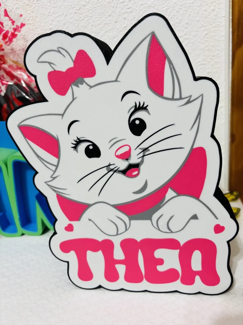 Aristocats Marie THEA Cat LED Lamp by andres_03 MakerWorld: Download ...