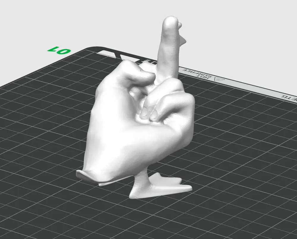 Middle Finger Duck v4 - Free 3D Print Model - MakerWorld
