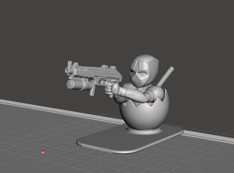 Cute Deadpool Easter Egg by RUMcajz - MakerWorld