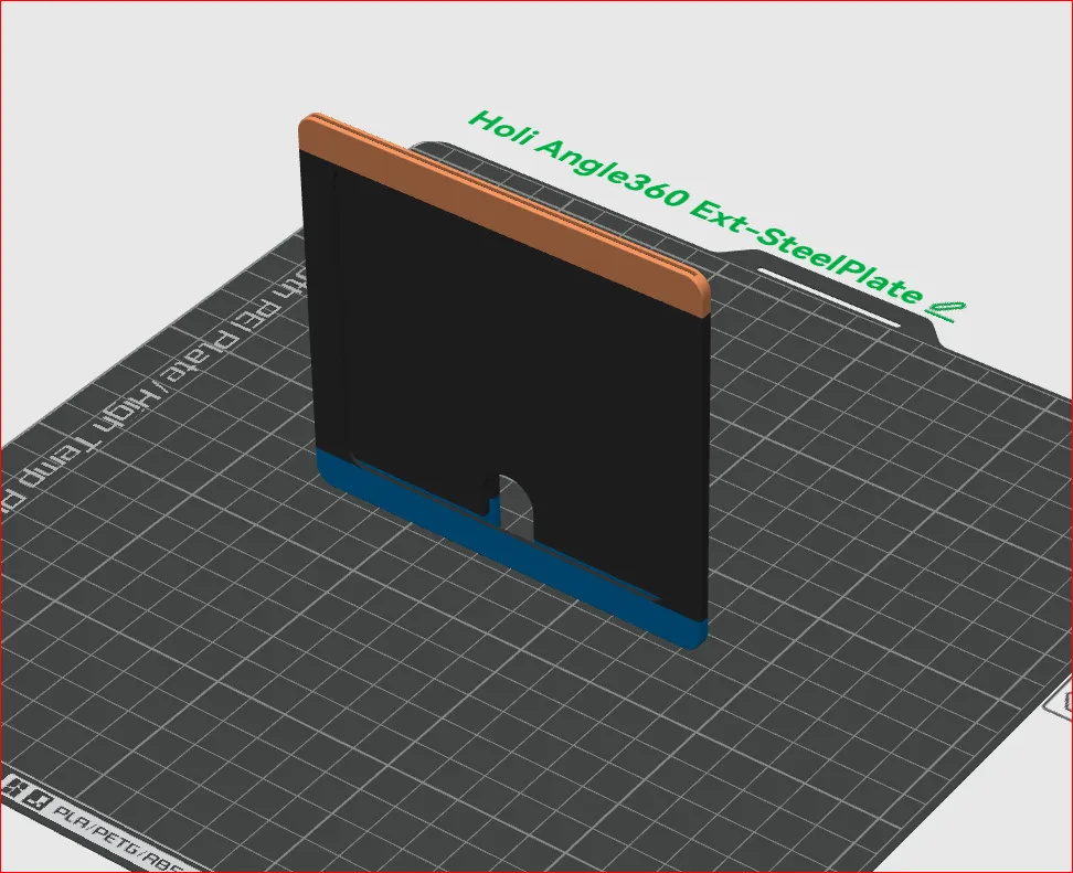 HoLi Angle 360 Extension (Magnetic Plate) - Free 3D Print Model ...