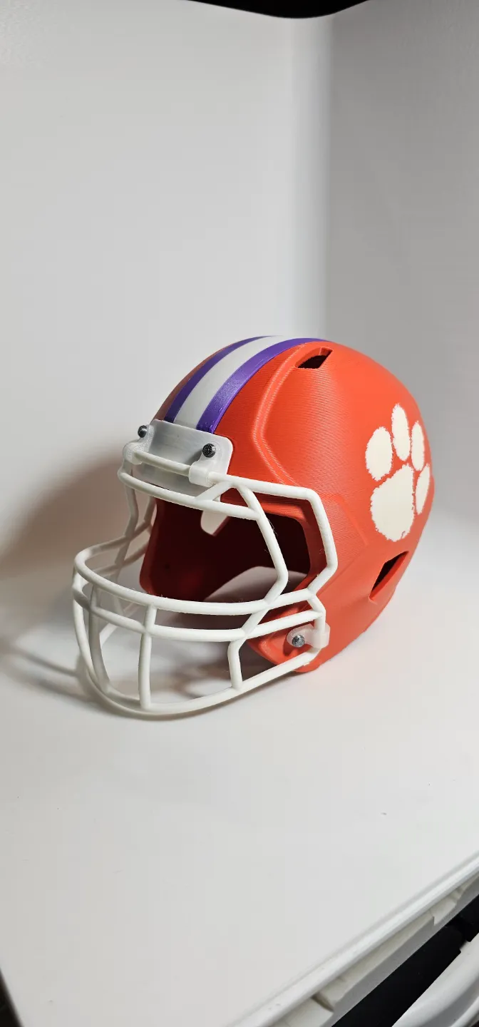 Clemson Tigers Football Helmet by animuL67 MakerWorld: Download Free 3D ...