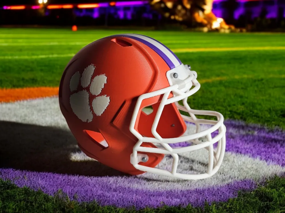 Clemson Tigers Football Helmet by animuL67 MakerWorld: Download Free 3D ...
