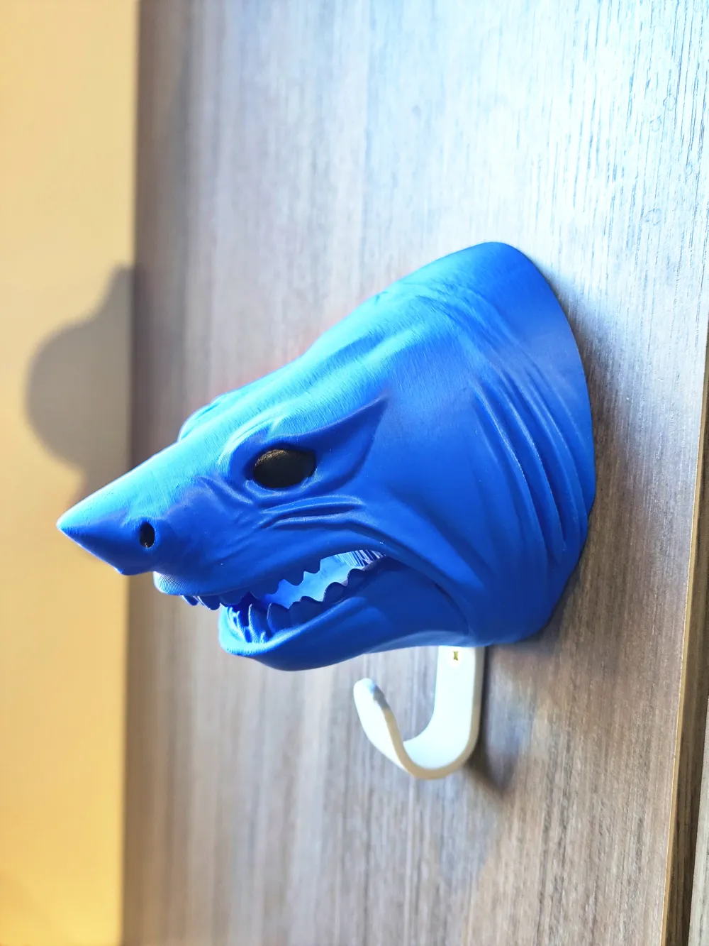 Swappable Shark Wall Hook - Free 3D Print Model - MakerWorld