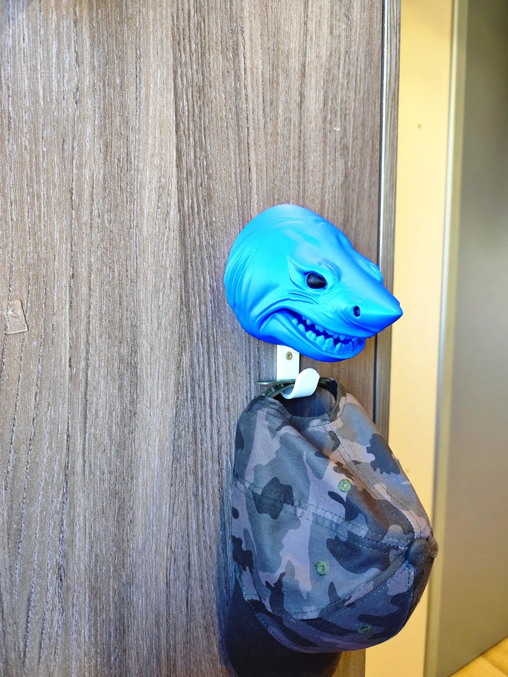 Swappable Shark Wall Hook - Free 3D Print Model - MakerWorld