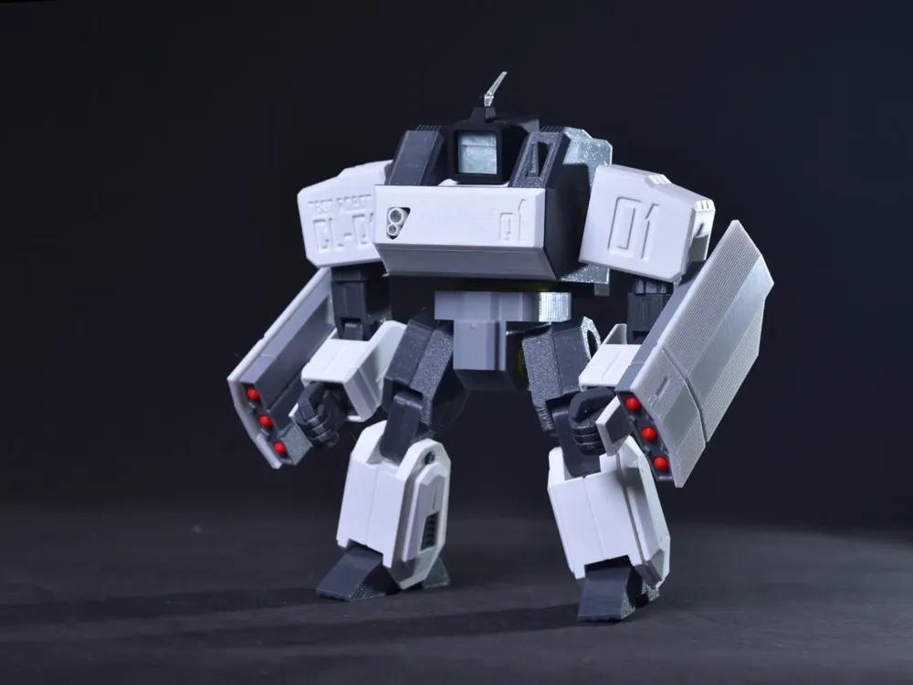 (Adaptable to CL-Q1 Panyan Mech) "Hurricane" Rapid Missile Launcher ...