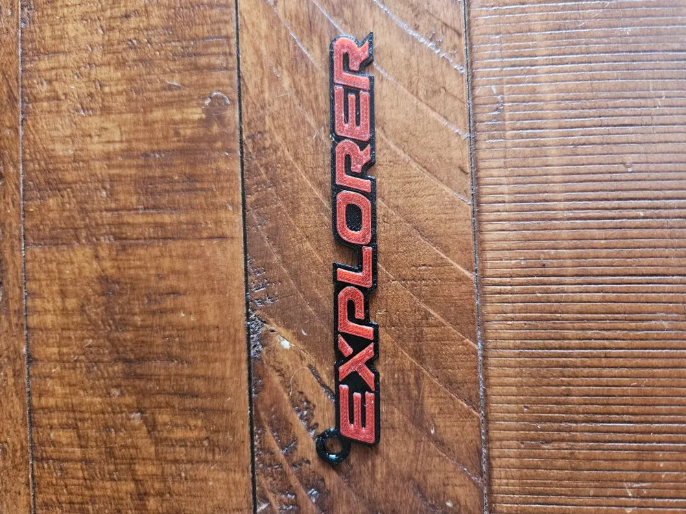 Ford Explorer Keychain by clpontius - MakerWorld