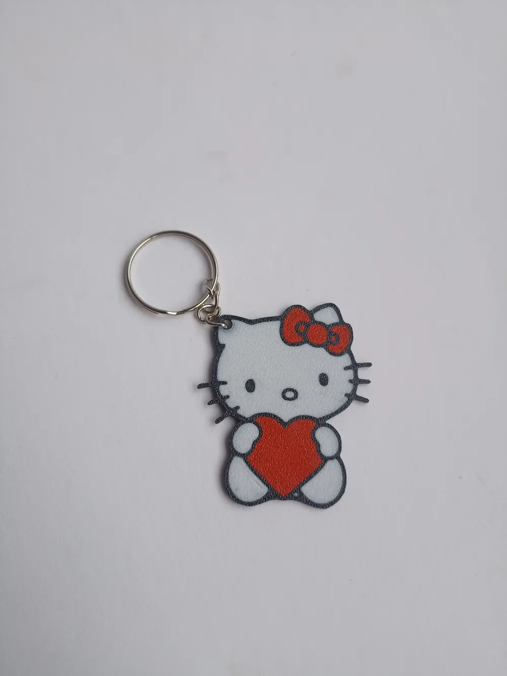 Hello kitty LOVE valentines Keychain - Free 3D Print Model - MakerWorld