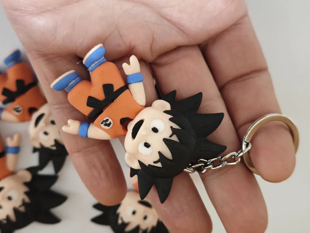 Goku Mini Flexi – Figurine d'anime articulée - Modèle d'Impression 3D ...