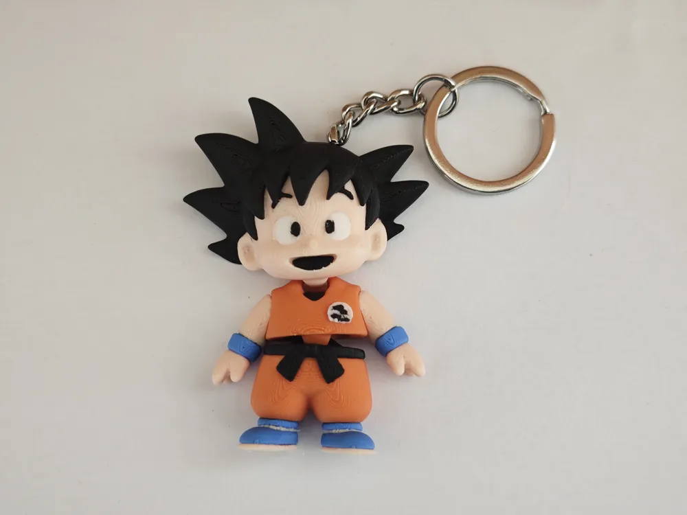 Goku Mini Flexi – Figurine d'anime articulée - Modèle d'Impression 3D ...