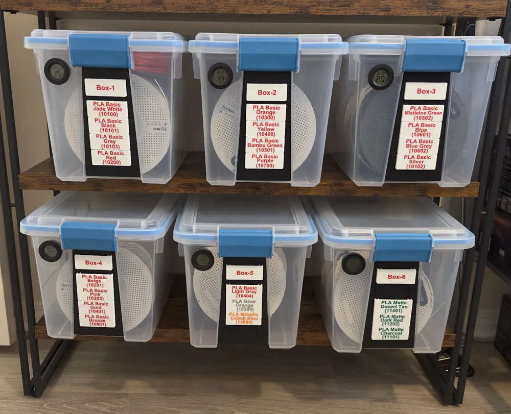 Filament Dry Box Base Plate for Spool Labels by Ovrlndr MakerWorld ...